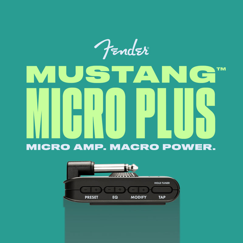 Fender Mustang Micro Plus in stock now – Reidys Home Of Music