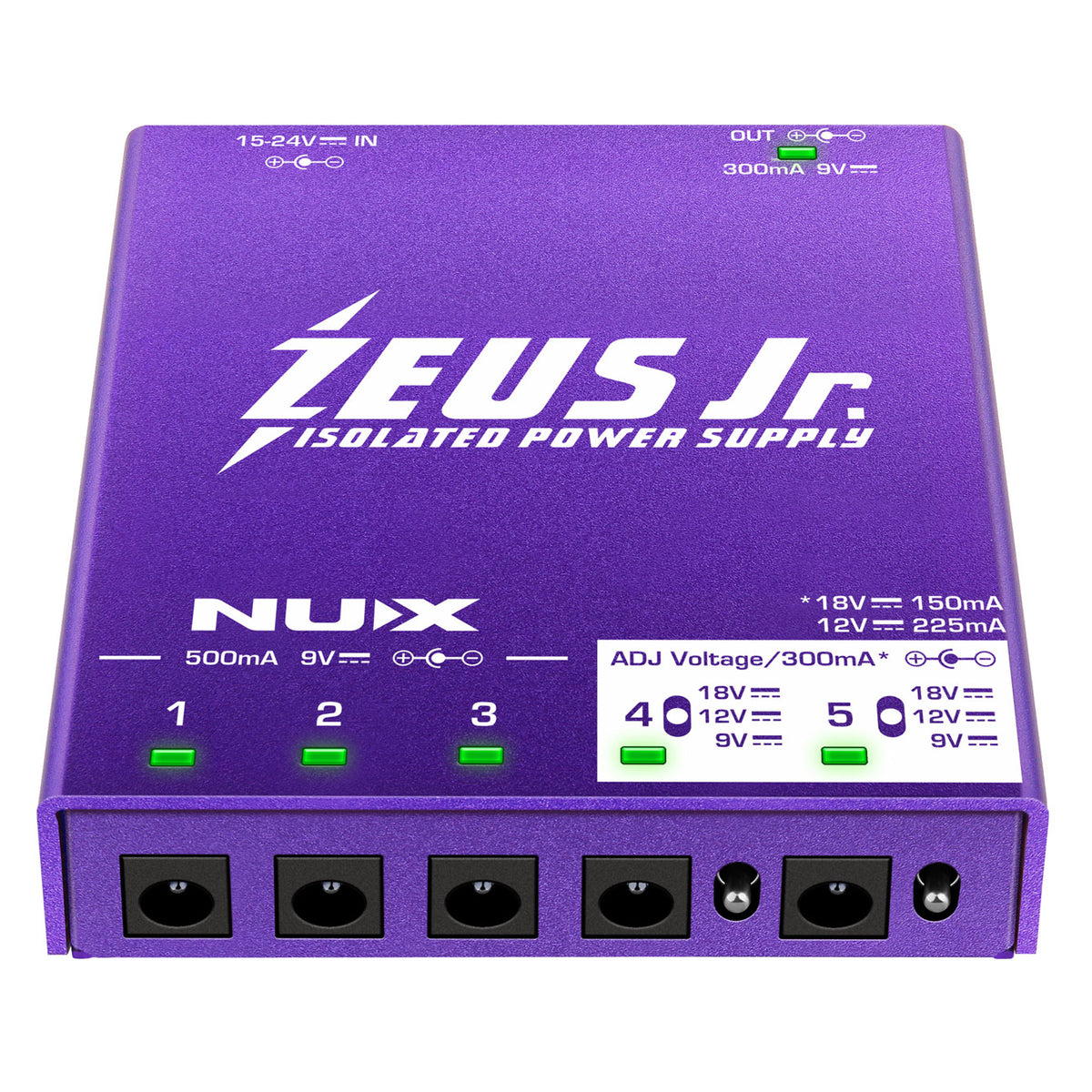 NUX Zeus Jr. Guitar Pedal Power Supply – Reidys Home Of Music