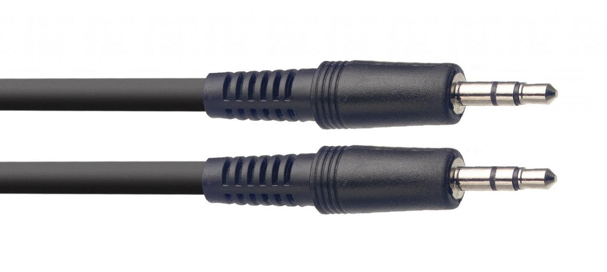 Stagg SAC2MPSMPSB Audio cable mini jack/mini jack m/m 2 m 6Ft – Reidys ...