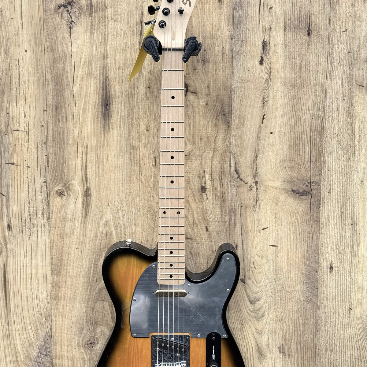 Squier Affinity Tele MN 2-Tone Sunburst Modded 2014 – Reidys Home Of Music